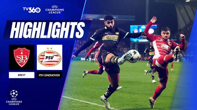 Highlights | Brest - PSV | 11/12 | Chủ Nhà Quá Khó Chịu | UEFA Champions League 24/25