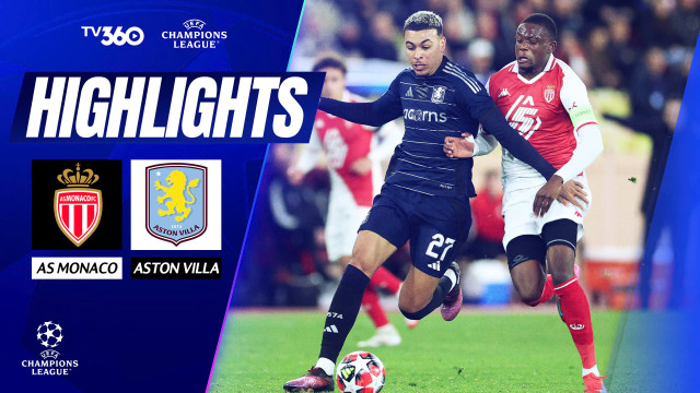 Highlights | Monaco - Aston Villa | 22/1 | Bàn Thắng Chớp Nhoáng | UEFA ...