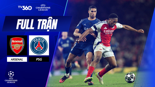 Full trận | Arsenal - PSG | 30/4 | UEFA Champions League