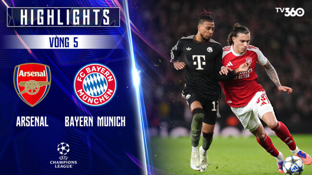 Highlights | Arsenal - Bayern Munich | 27/11 | Đỉnh Cao Bóng Đá Tấn ...